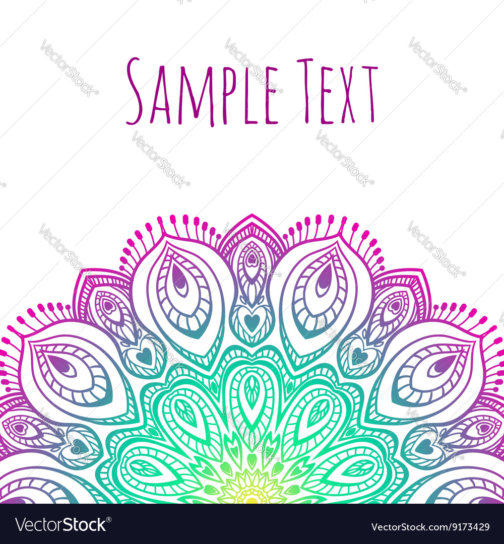 Mandala Royalty Free Vector Image - VectorStock