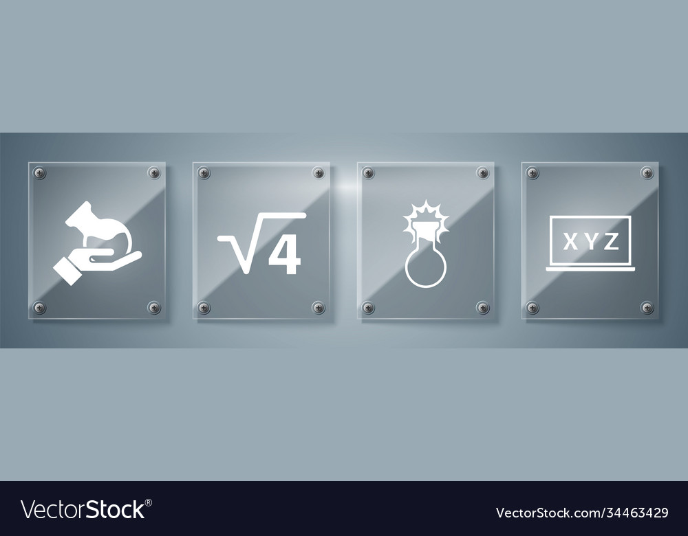 Set xyz coordinate system test tube and flask Vector Image Set xyz coordinate system test tube and flask Vector Image