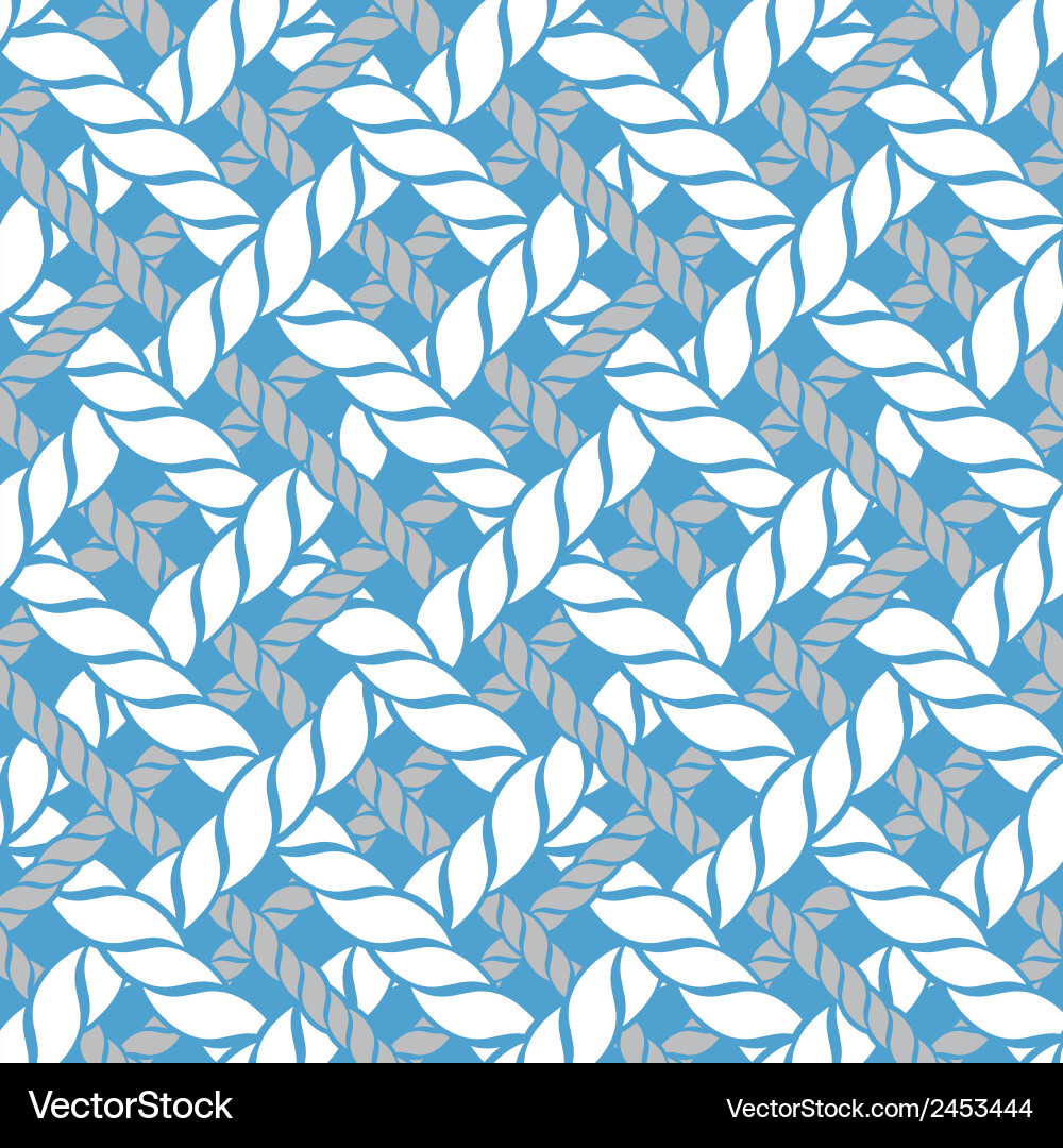 Pattern from marine ropes Royalty Free Vector Image
