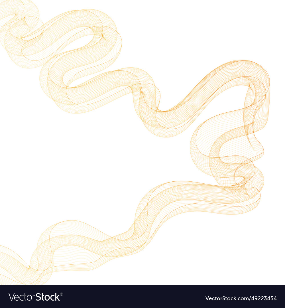 Abstract Colorful Wave Pattern Design Element Vector Image