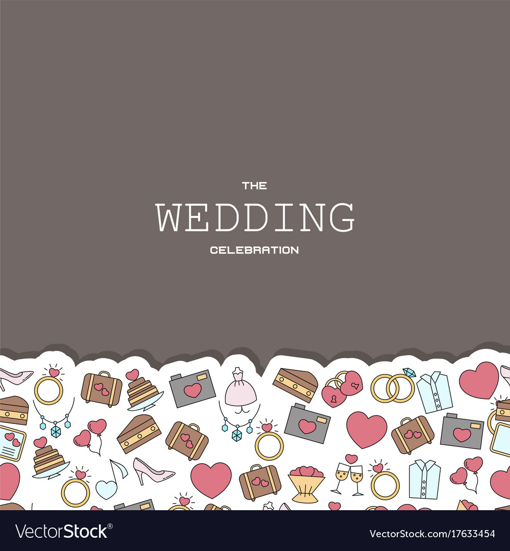 Wedding background Royalty Free Vector Image - VectorStock Wedding background Royalty Free Vector Image - VectorStock