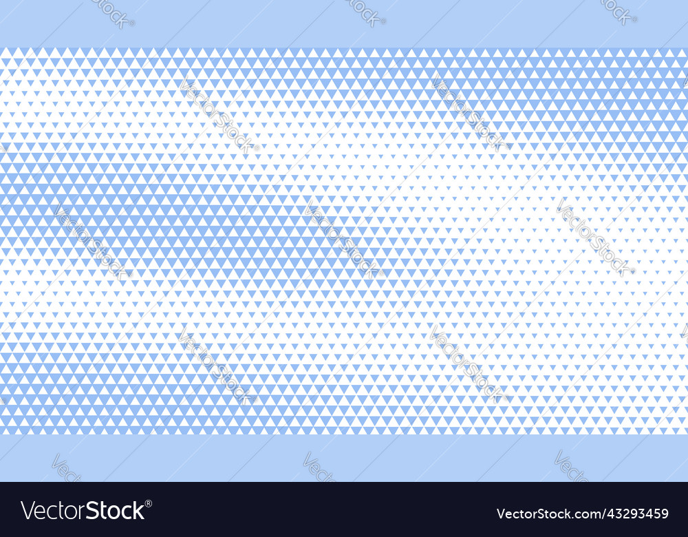 Triangles halftone geometric pattern subtle Vector Image