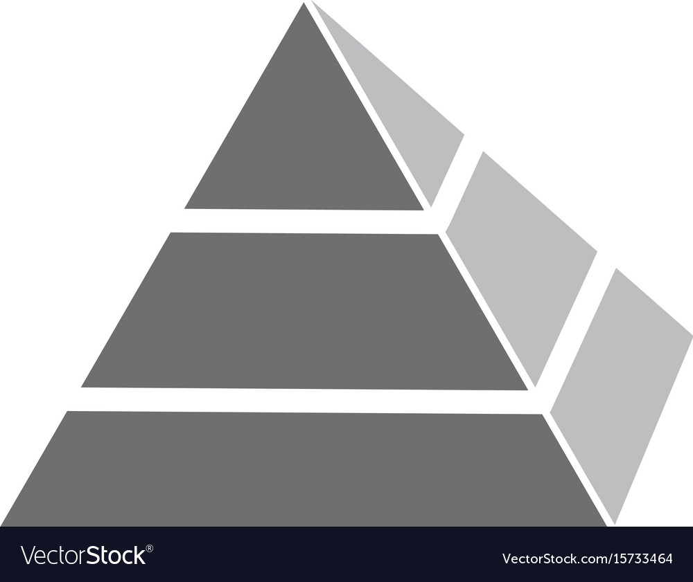 Triangle solution Royalty Free Vector Image - VectorStock