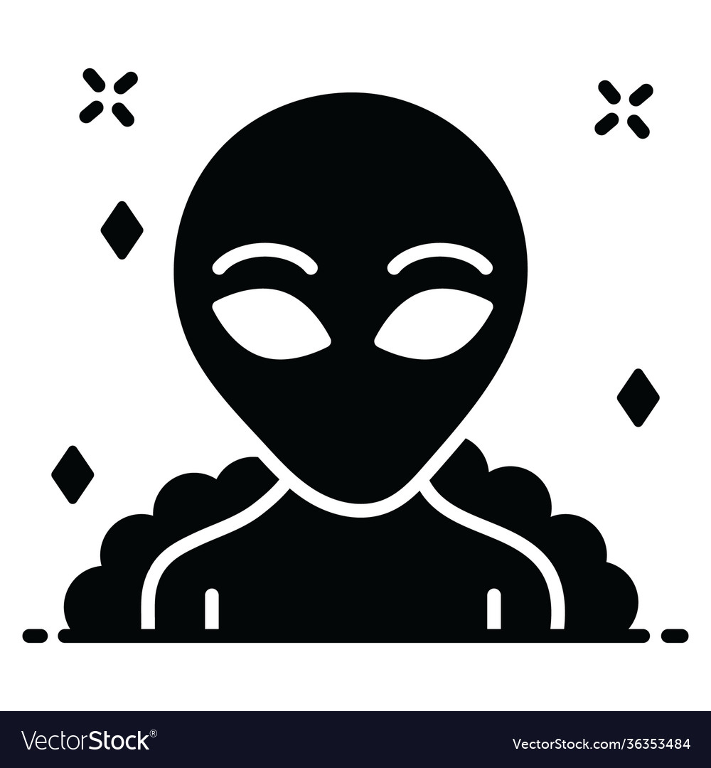 Alien Royalty Free Vector Image - VectorStock