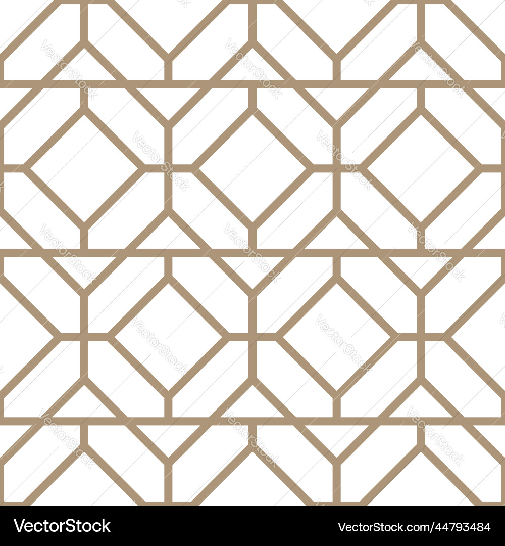 Decorative abstract pattern of triangular shape Vector Image
