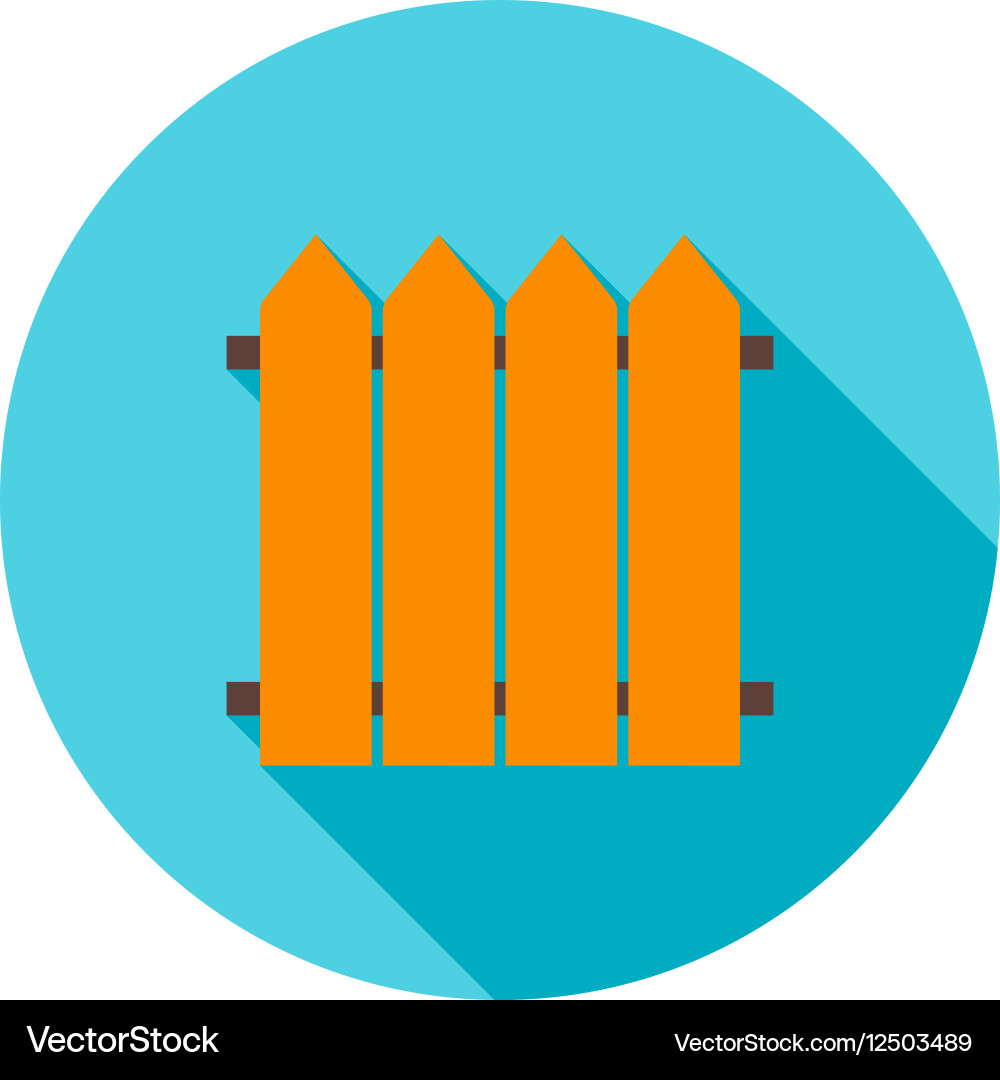 Fence Royalty Free Vector Image - VectorStock