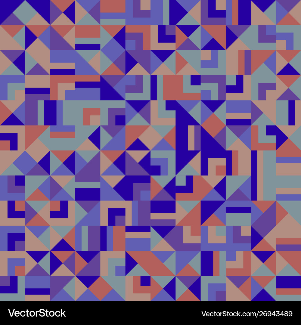 Mosaic pattern background design - abstract Vector Image
