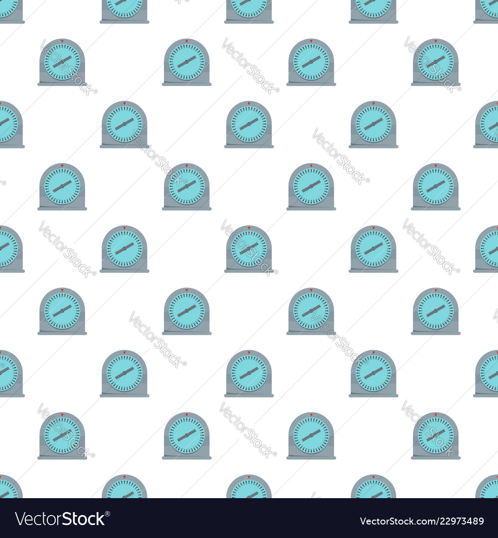 Round timer pattern seamless Royalty Free Vector Image