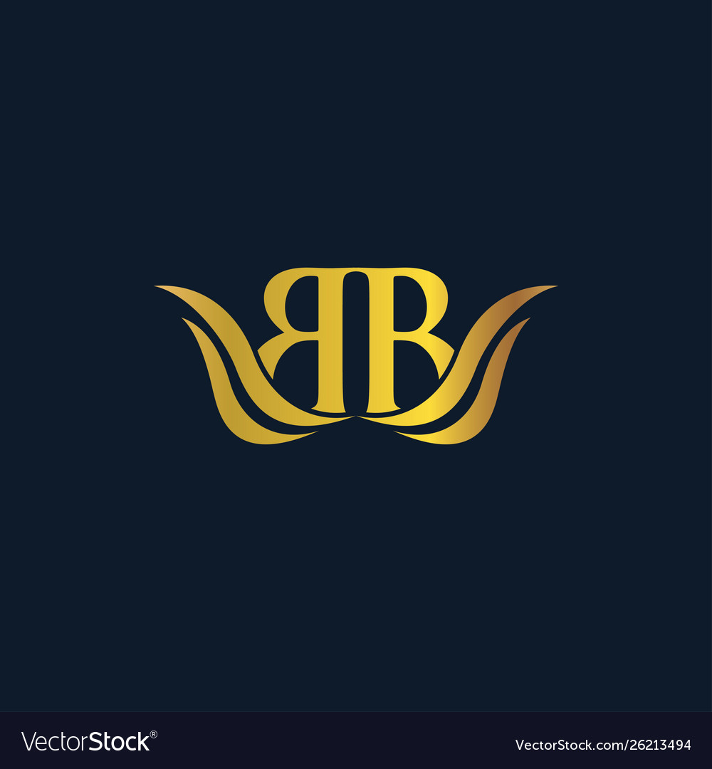 Initials logo template Royalty Free Vector Image