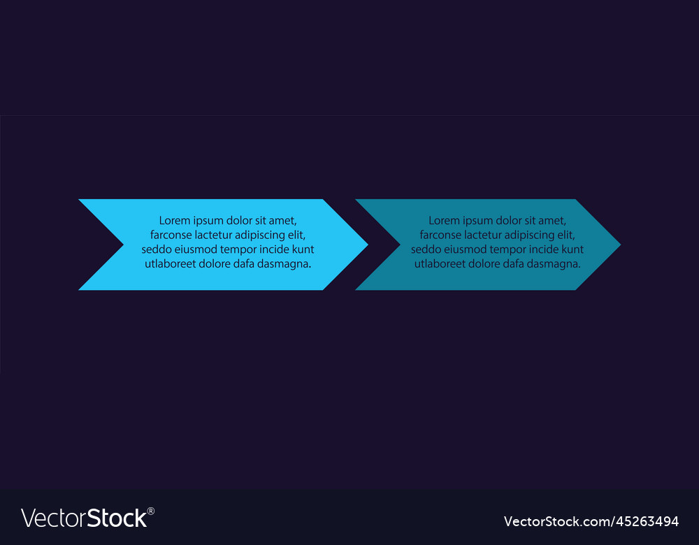 Sequence arrows infographic chart design template Vector Image Sequence arrows infographic chart design template Vector Image