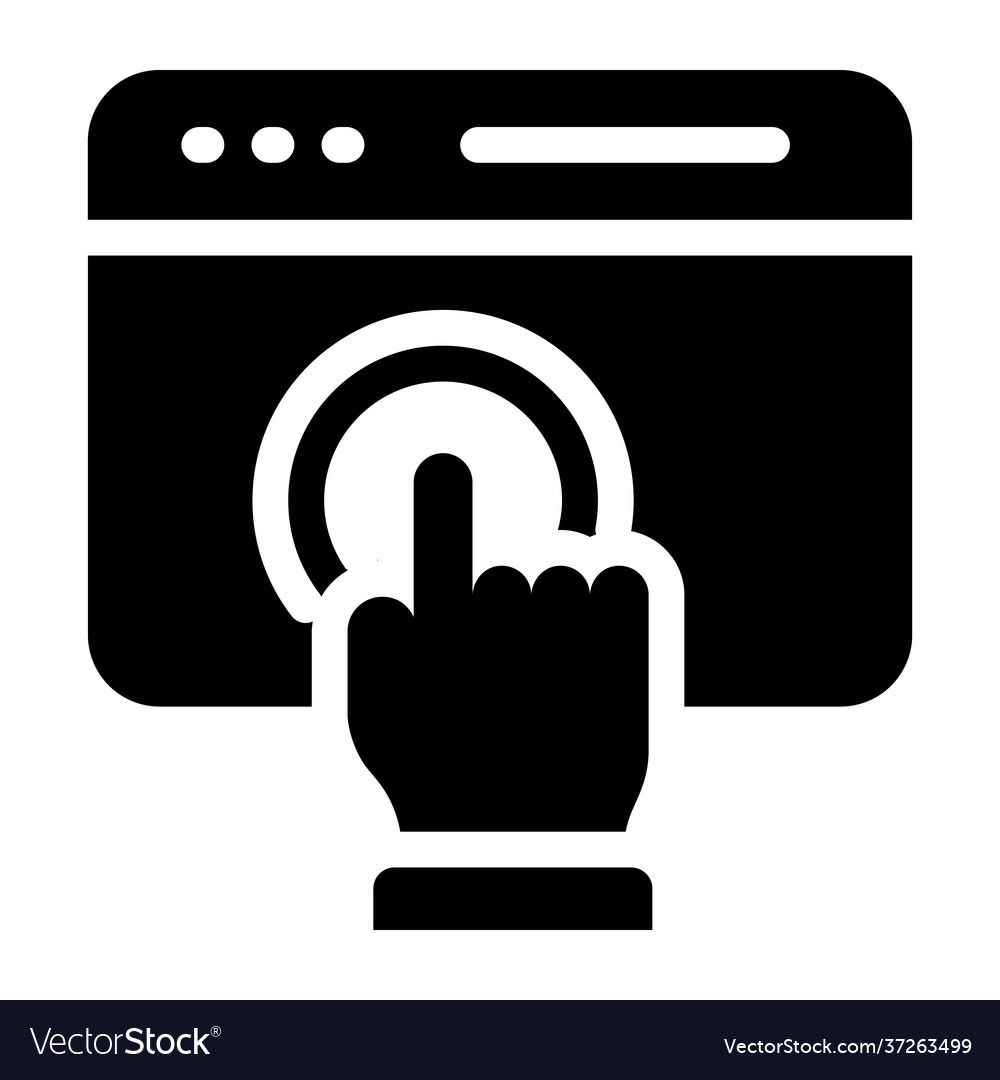 Web interaction Royalty Free Vector Image - VectorStock