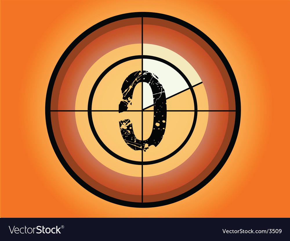 Circle countdown Royalty Free Vector Image - VectorStock