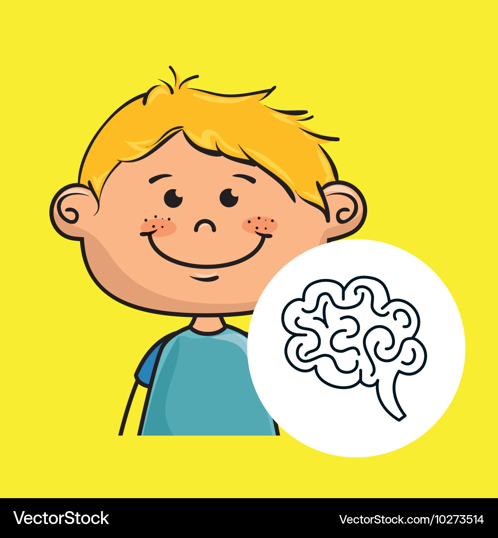 Boy student school Royalty Free Vector Image - VectorStock