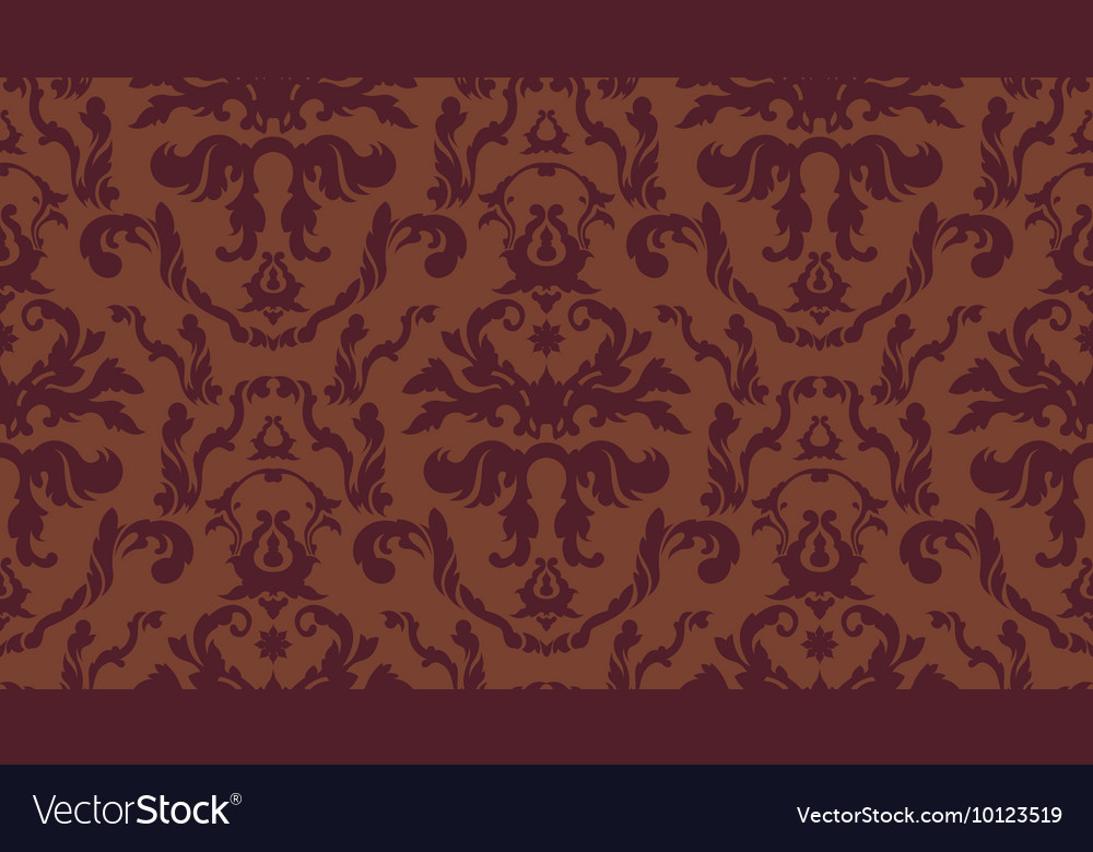 Seamless baroque pattern Royalty Free Vector Image