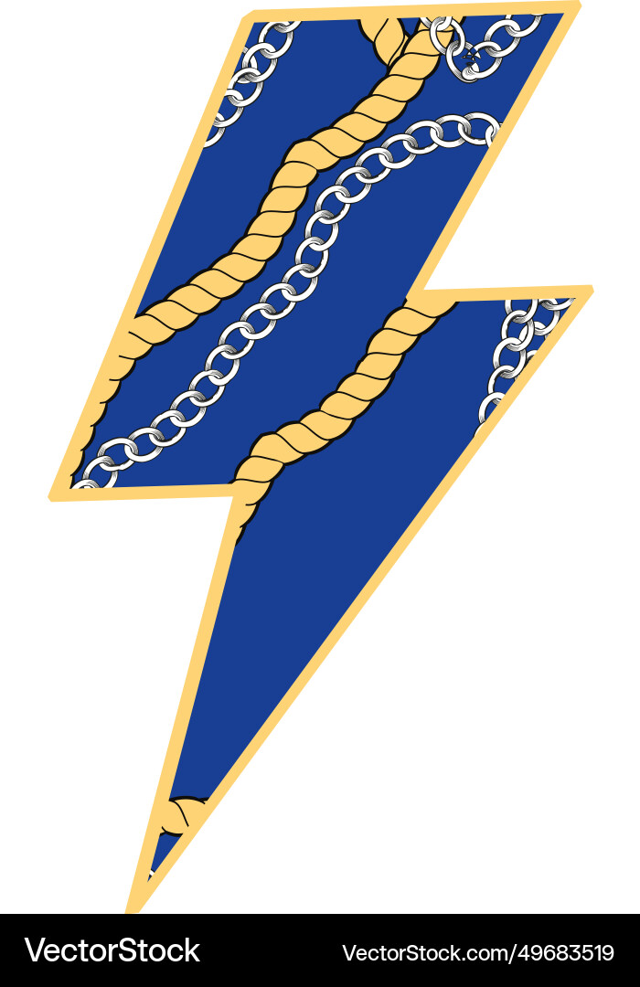 Thunderbolt Royalty Free Vector Image - VectorStock