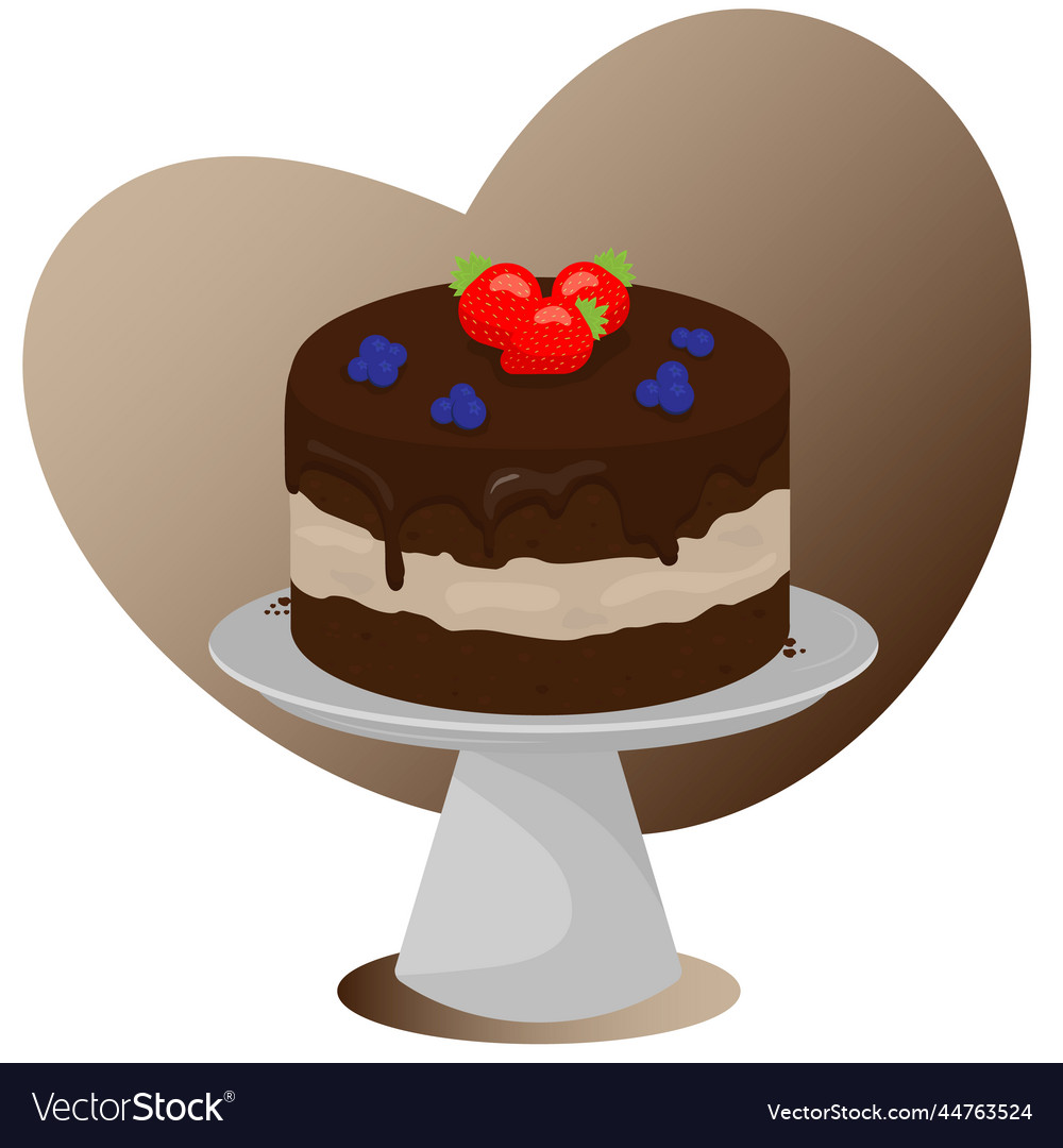 Cake Royalty Free Vector Image - VectorStock