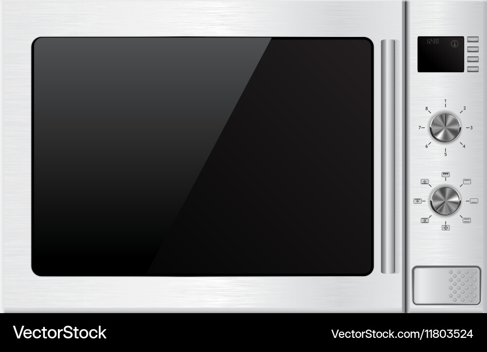 Microwave oven Royalty Free Vector Image - VectorStock