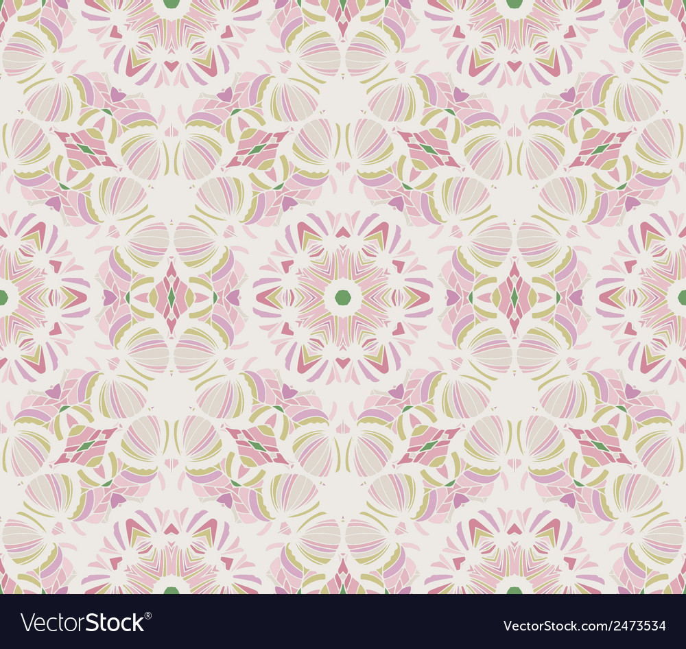Abstract seamless retro pattern Royalty Free Vector Image