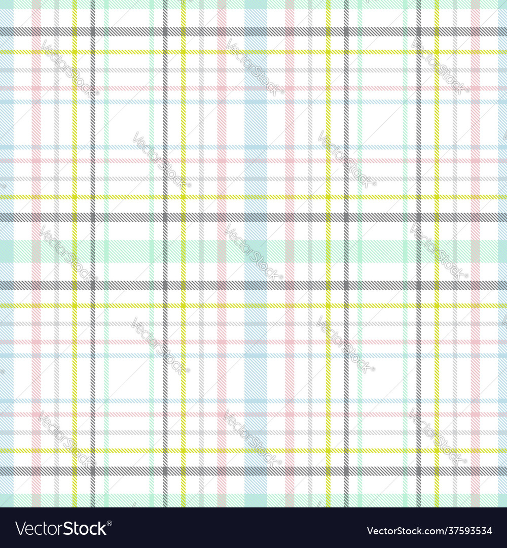 Colourful plaid textured seamless pattern Vector Image