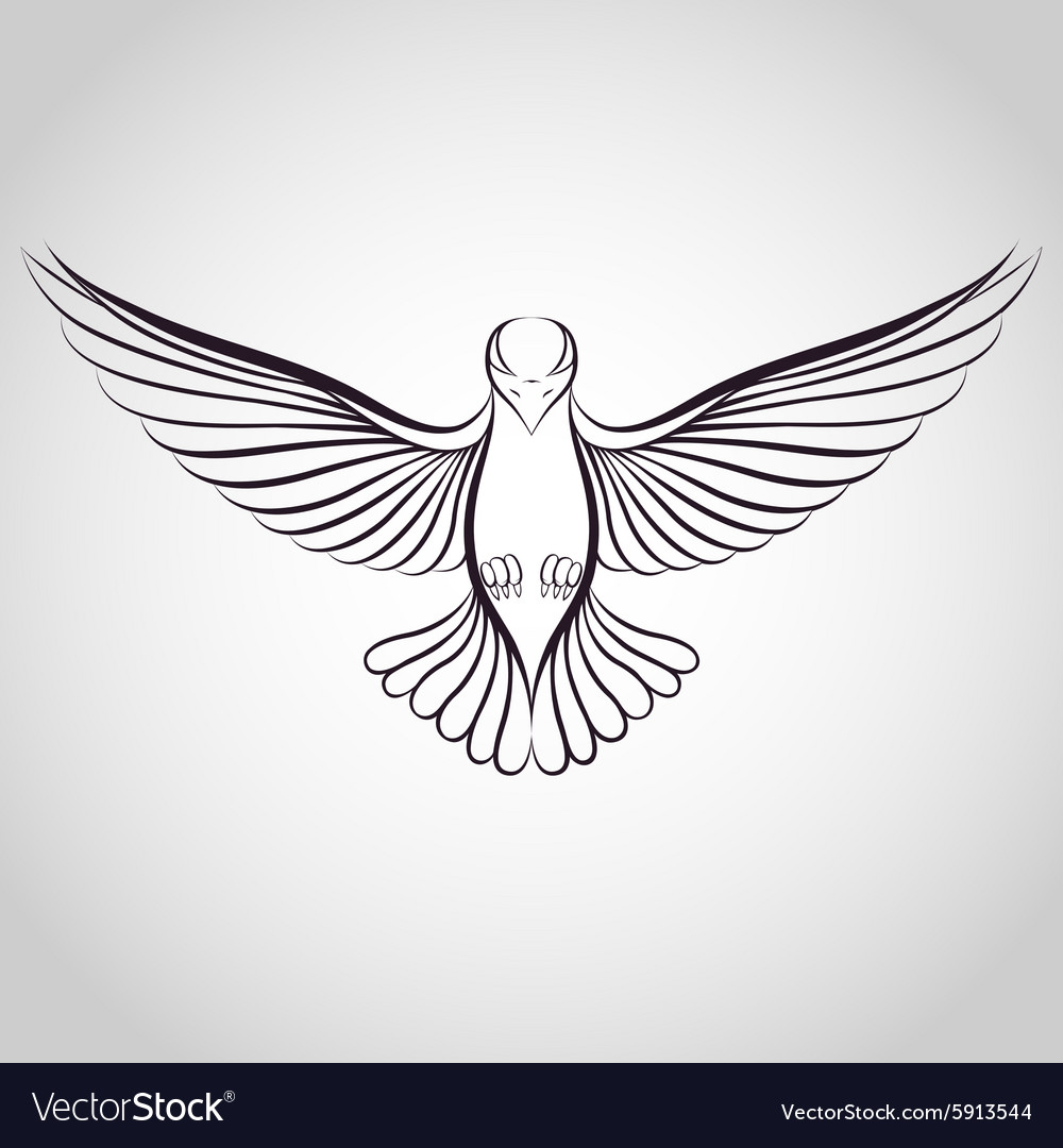 Dove Royalty Free Vector Image - VectorStock