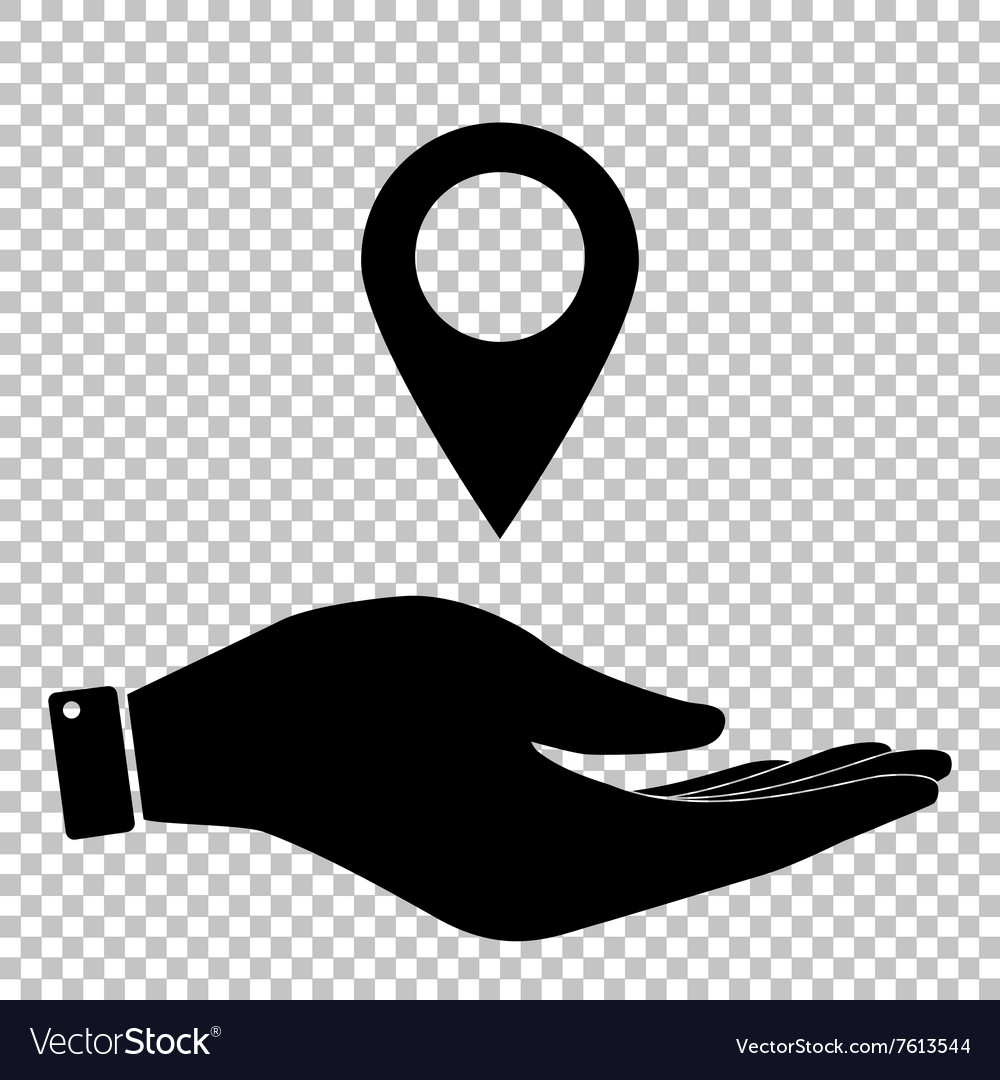 Mark pointer sign Royalty Free Vector Image - VectorStock