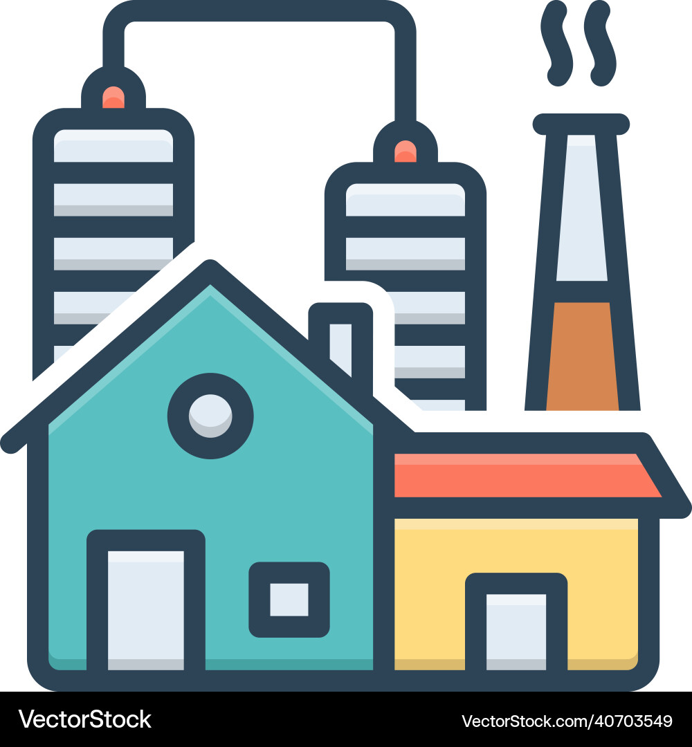 Industry Royalty Free Vector Image - VectorStock
