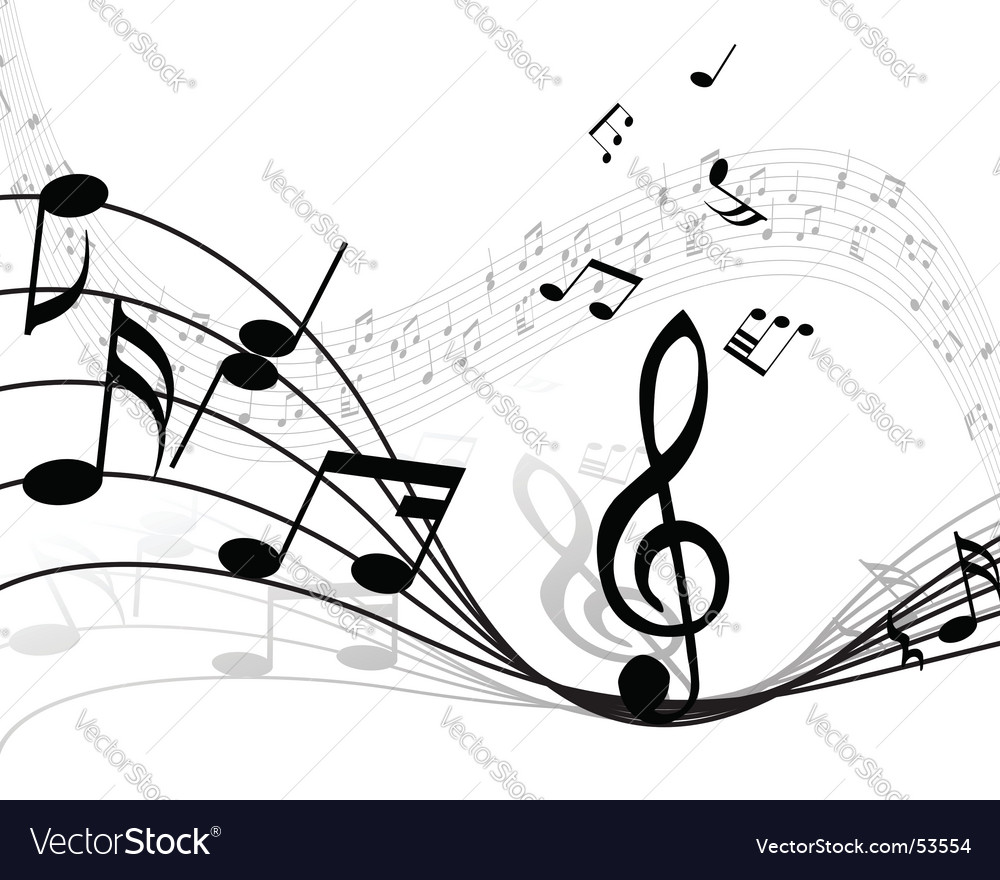 Musical notes Royalty Free Vector Image - VectorStock