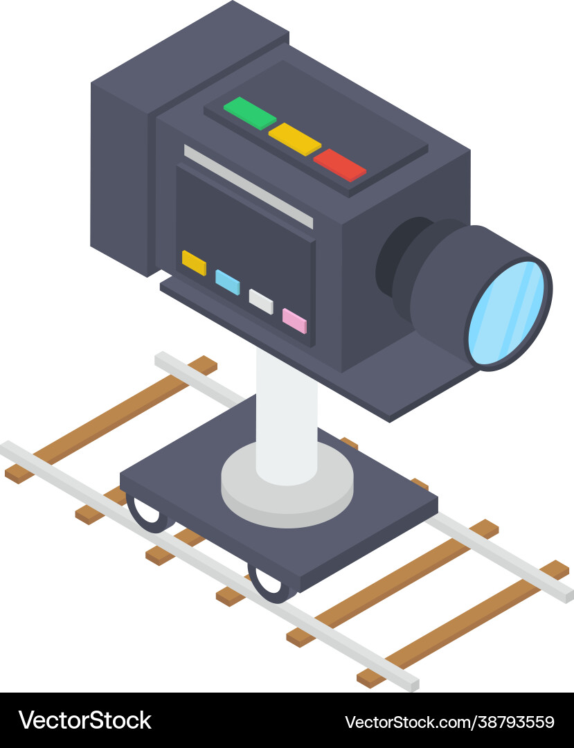 Movie camera Royalty Free Vector Image - VectorStock