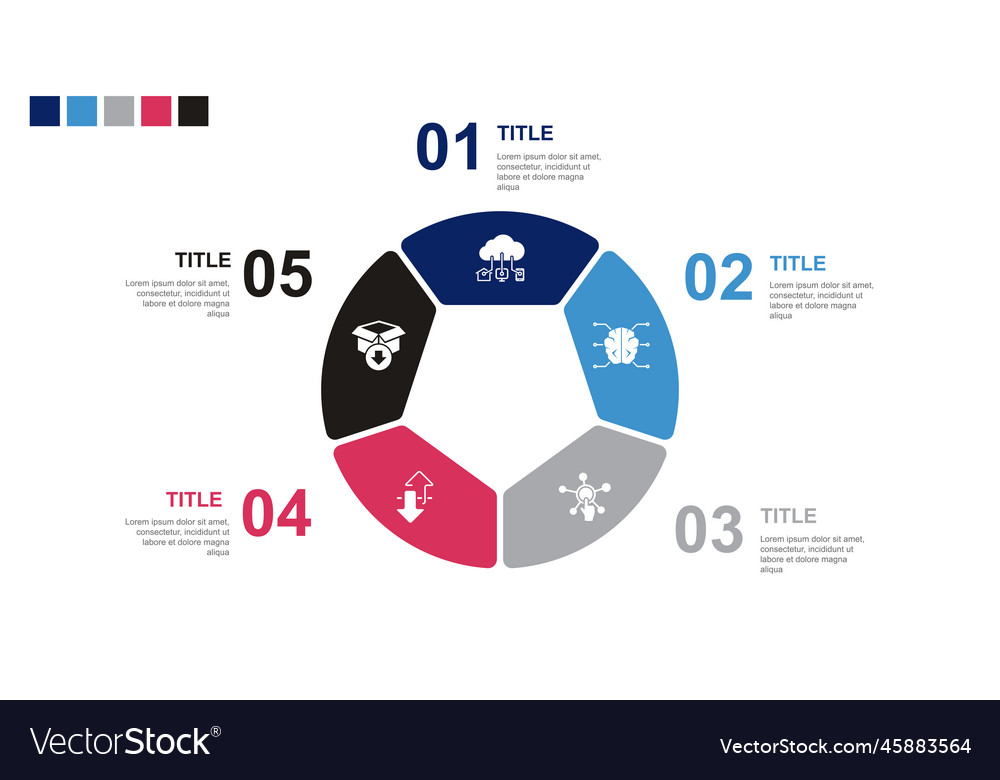 Iot ai digitization integration digital Royalty Free Vector