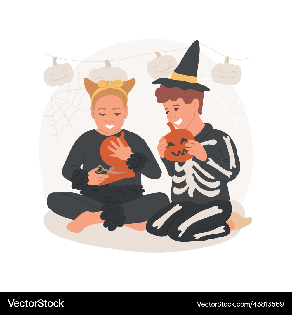 Paper crafts isolated cartoon Royalty Free Vector Image