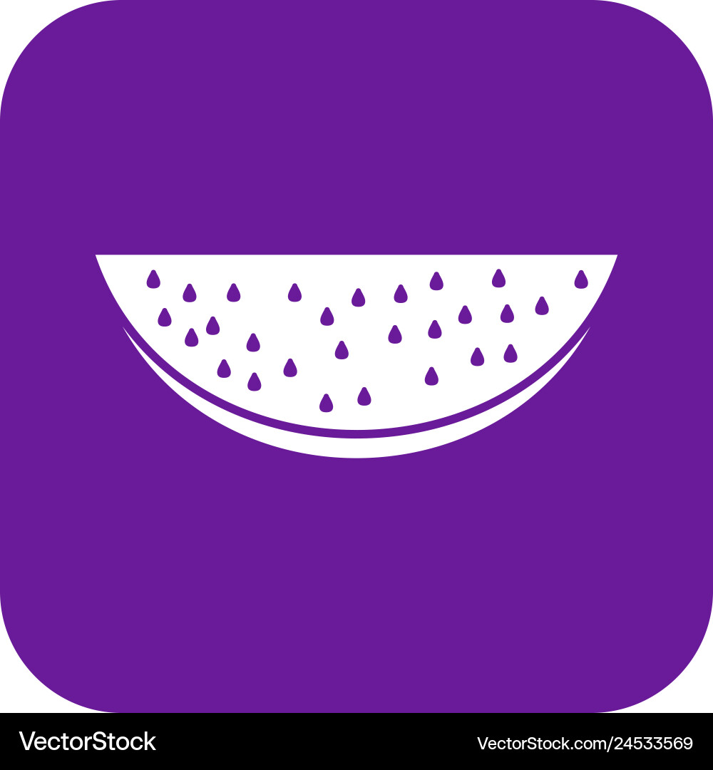 Watermelon icon Royalty Free Vector Image - VectorStock