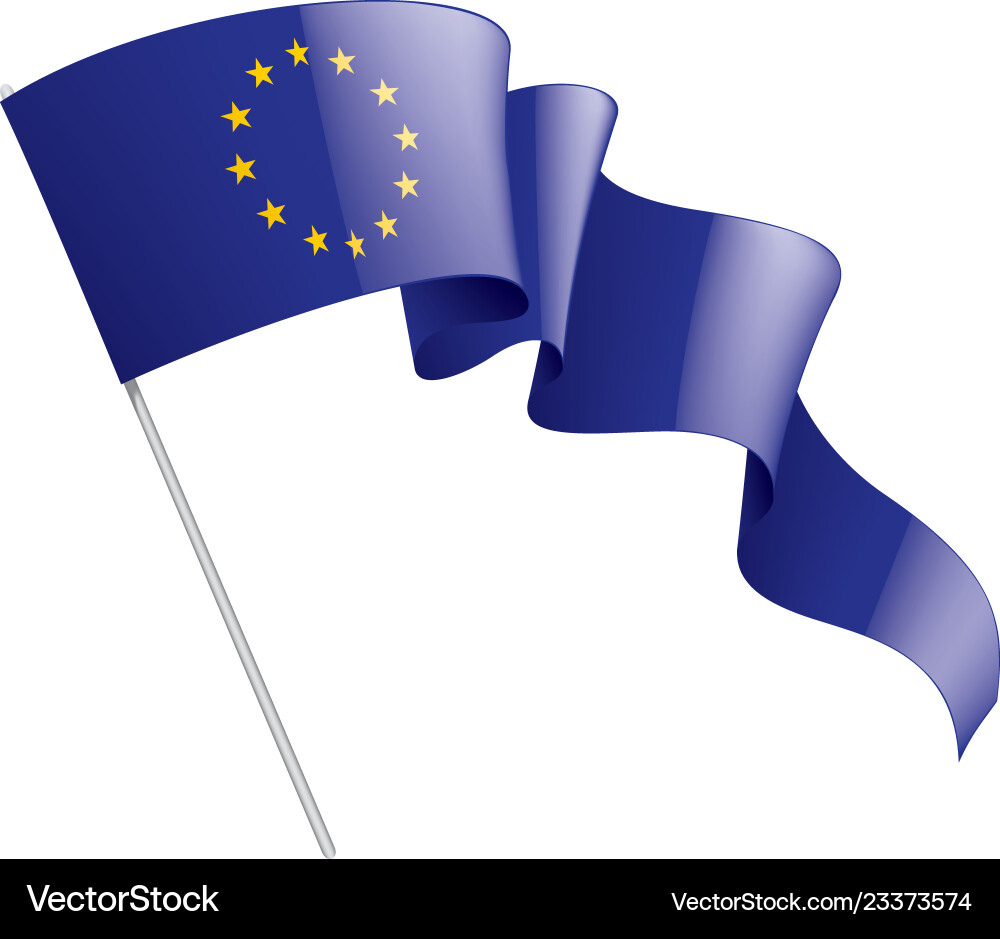 European union flag Royalty Free Vector Image - VectorStock