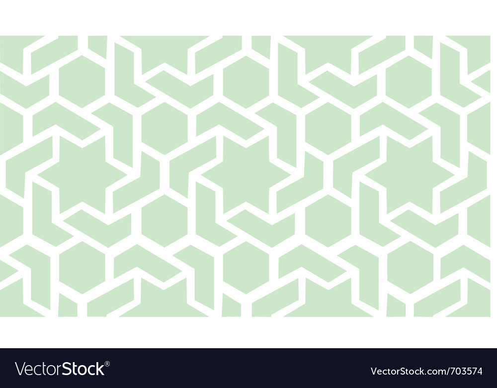 Geometric interlaced pattern Royalty Free Vector Image