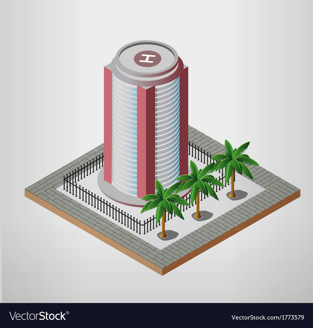 Basic town Royalty Free Vector Image - VectorStock