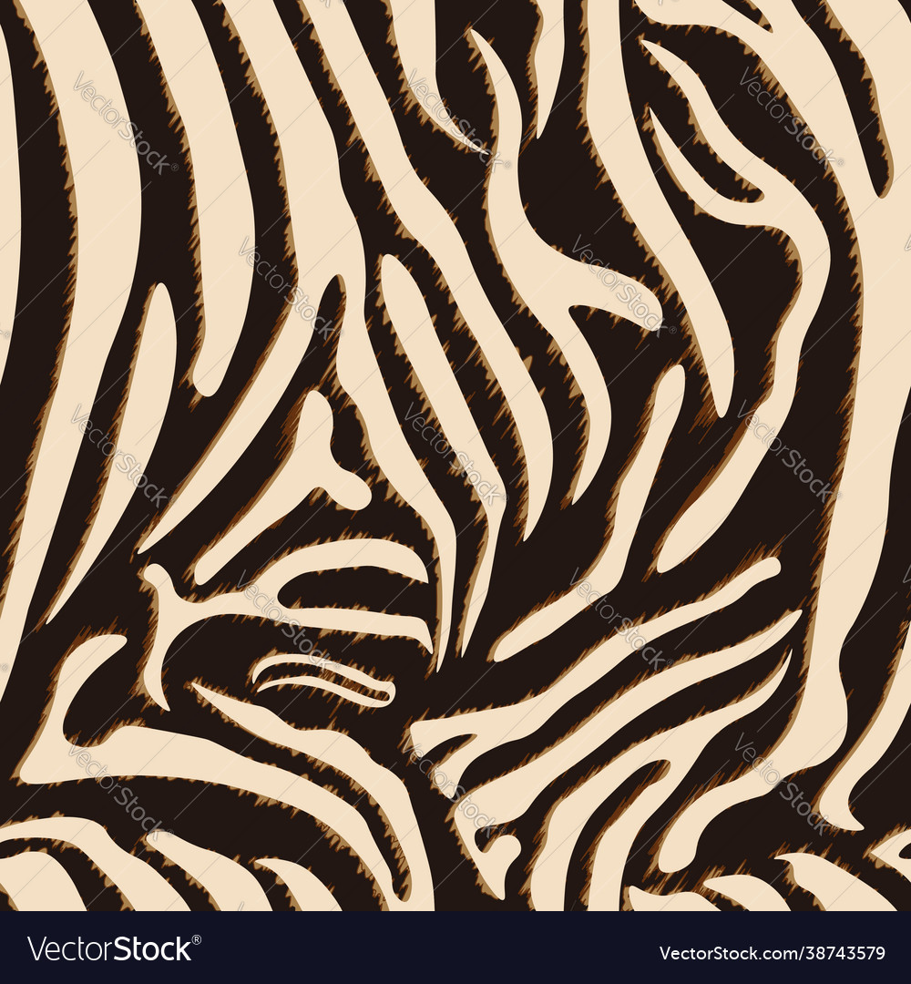 Zebra pattern seamless Royalty Free Vector Image