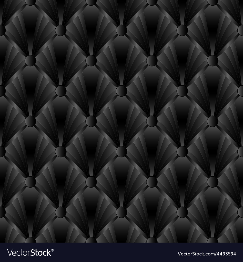 Black pattern seamless or background Royalty Free Vector