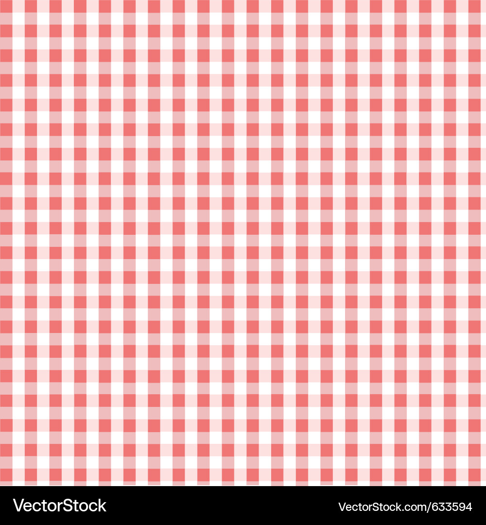 Seamless red plaid pattern Royalty Free Vector Image
