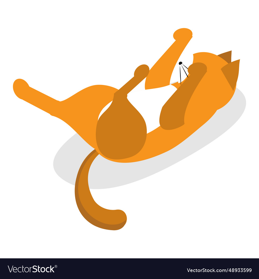 3d isometric flat set of cats behavior Royalty Free Vector 3d isometric flat set of cats behavior Royalty Free Vector