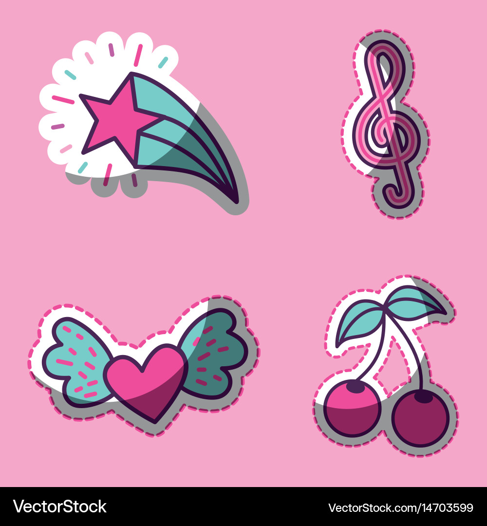 Girly icon image Royalty Free Vector Image - VectorStock