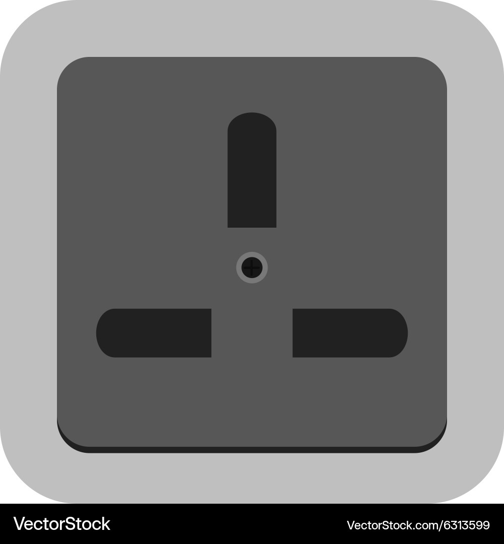 Socket II Royalty Free Vector Image - VectorStock