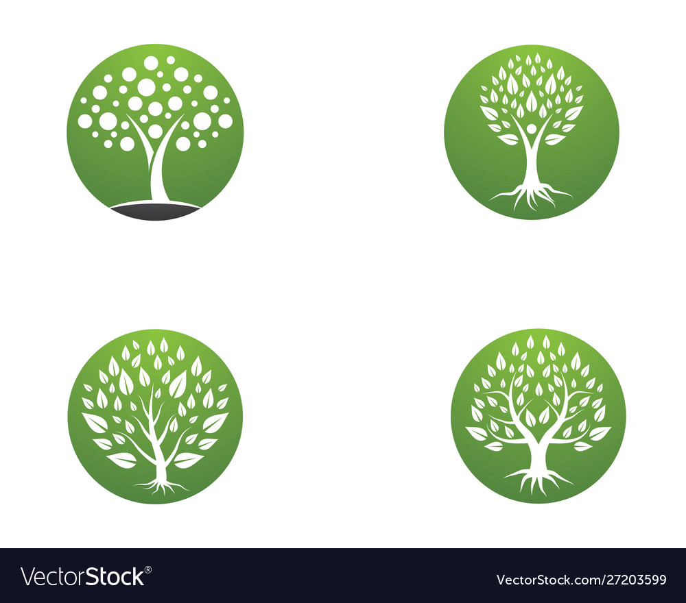Tree symbol icon Royalty Free Vector Image - VectorStock