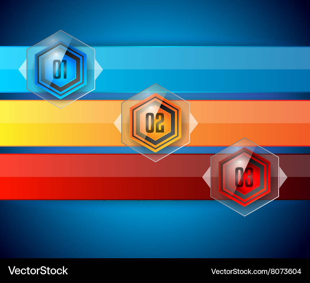 Clean infographic layout template for data Vector Image