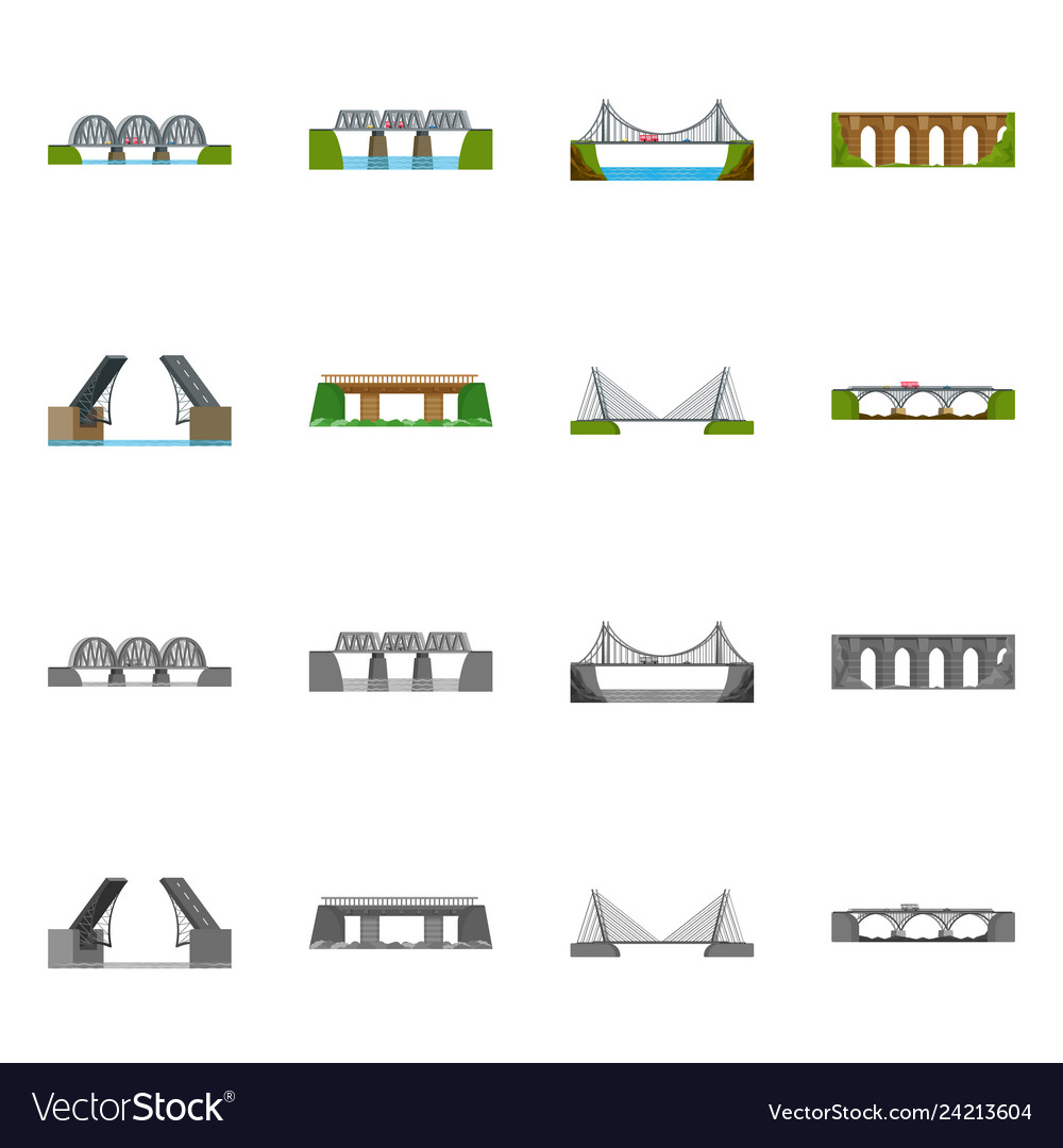 Isolated Object Connection And Design Symbol Vector Image