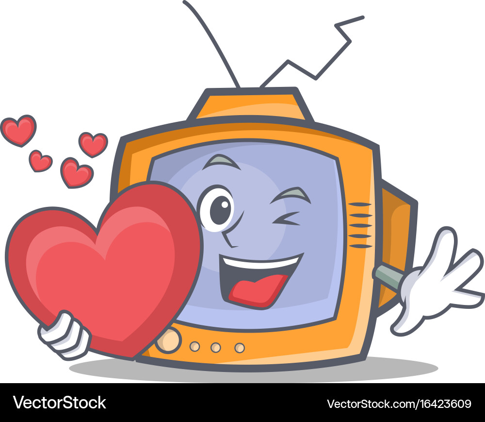 Televisor Clipart Heart