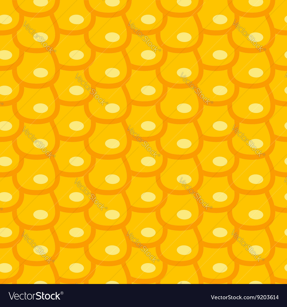Corn pattern Royalty Free Vector Image - VectorStock