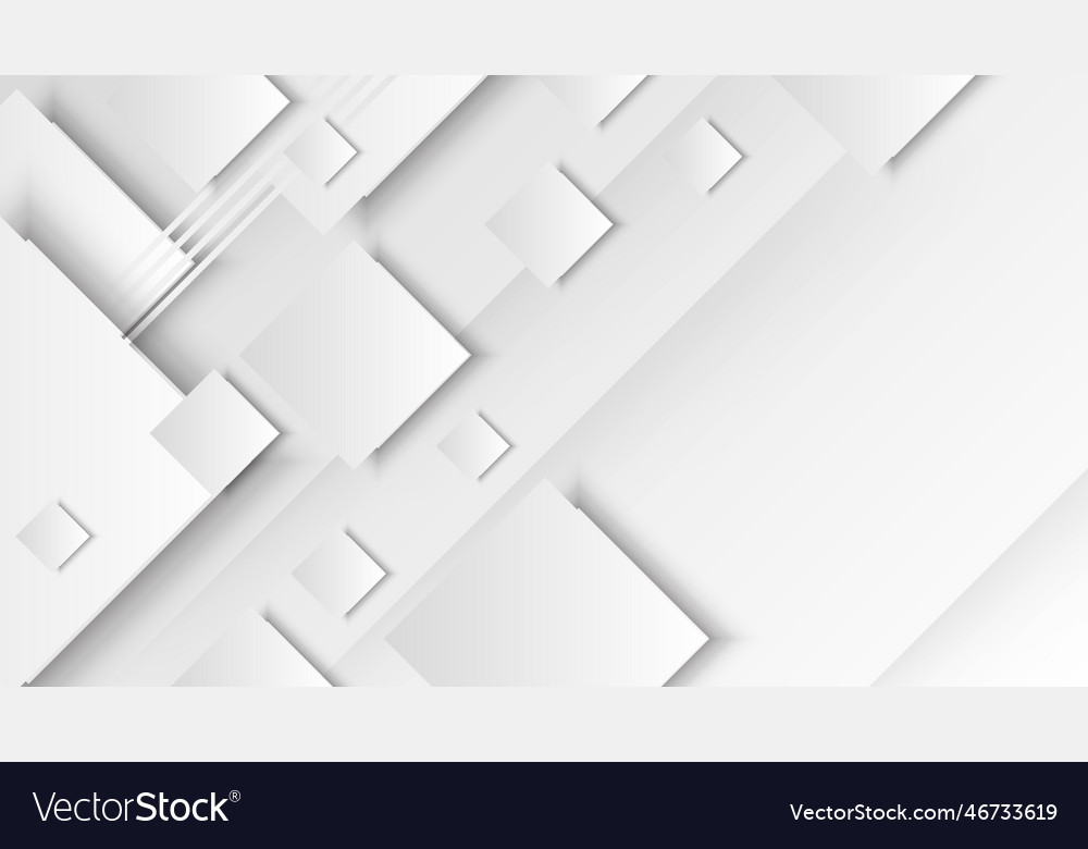 White abstract modern background design have Vector Image