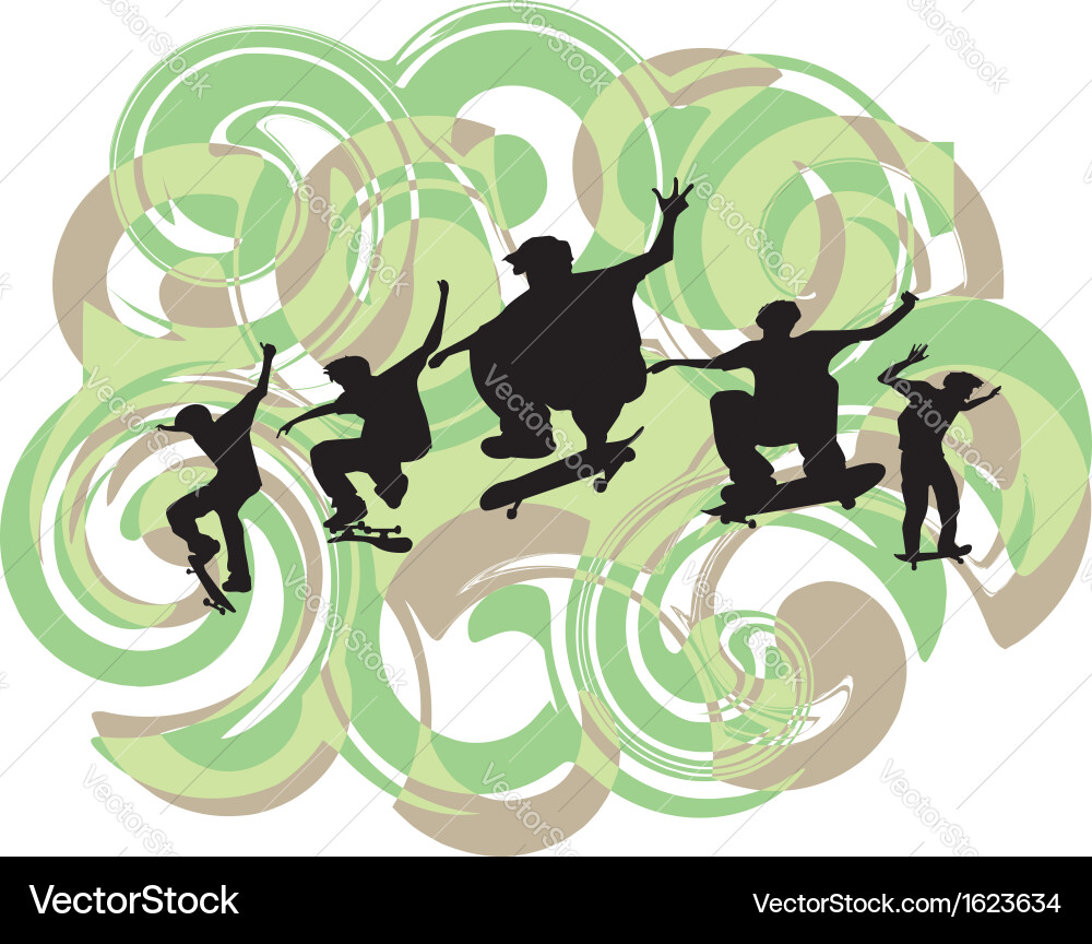 Skater boy Royalty Free Vector Image - VectorStock