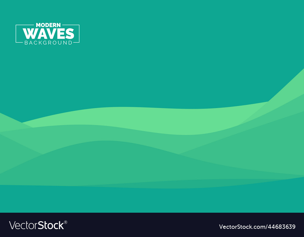 Abstract waves background dynamic shapes Vector Image