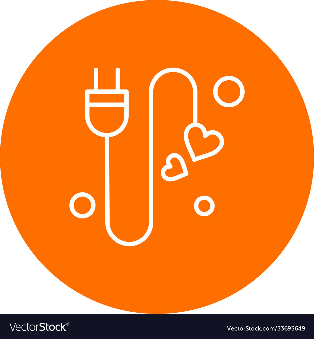 Data cable icon Royalty Free Vector Image - VectorStock