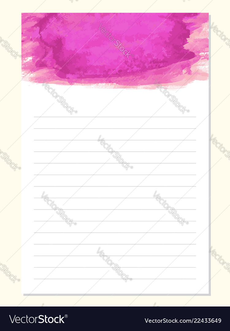 Notes to do list daily planner template Royalty Free Vector